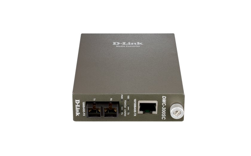 D-Link 10/100Base-TX Multi-mode 2km Fiber Media Converter (DMC-300SC/E ...
