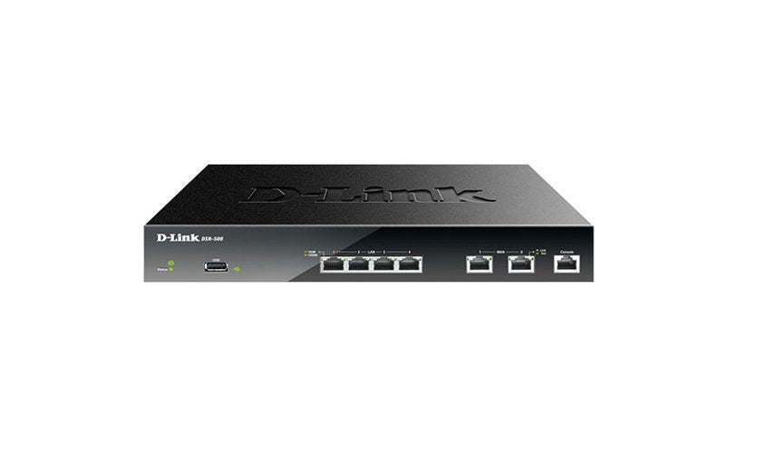 D-Link 4 Port Gigabit VPN Router with Firewall Support (DSR-500) – SourceIT