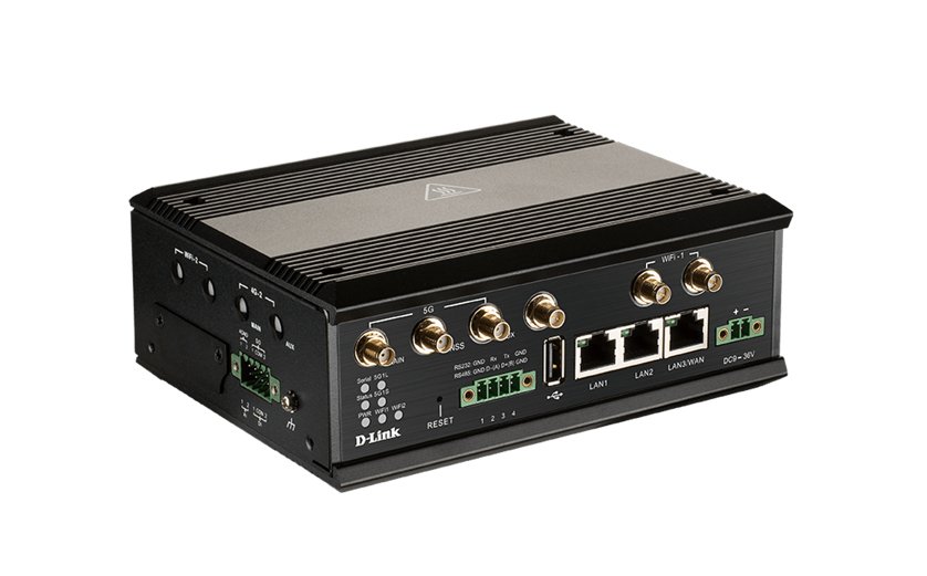 D-Link 5G NR/4G LTE Industrial VPN Wi-Fi Mobile Router (DWM-3010 ...