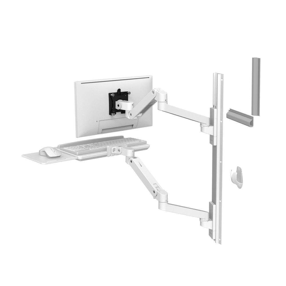 Ergotron LX Pro Wall Mount System White – SourceIT
