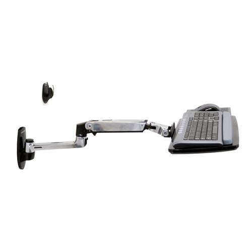 Ergotron LX Wall Keyboard Arm Polished Aluminum | SourceIT – SourceIT