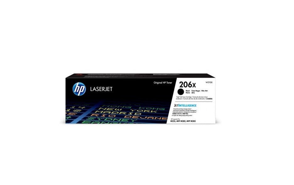 HP 206X High Yield Black Original LaserJet Toner Cartridge (W2110X ...