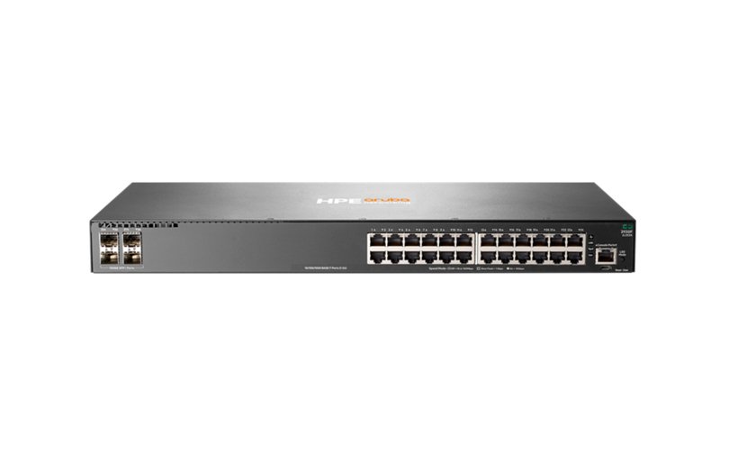 HPE Aruba Networking 2930F 24G 4SFP Switch 10GbE uplink – SourceIT