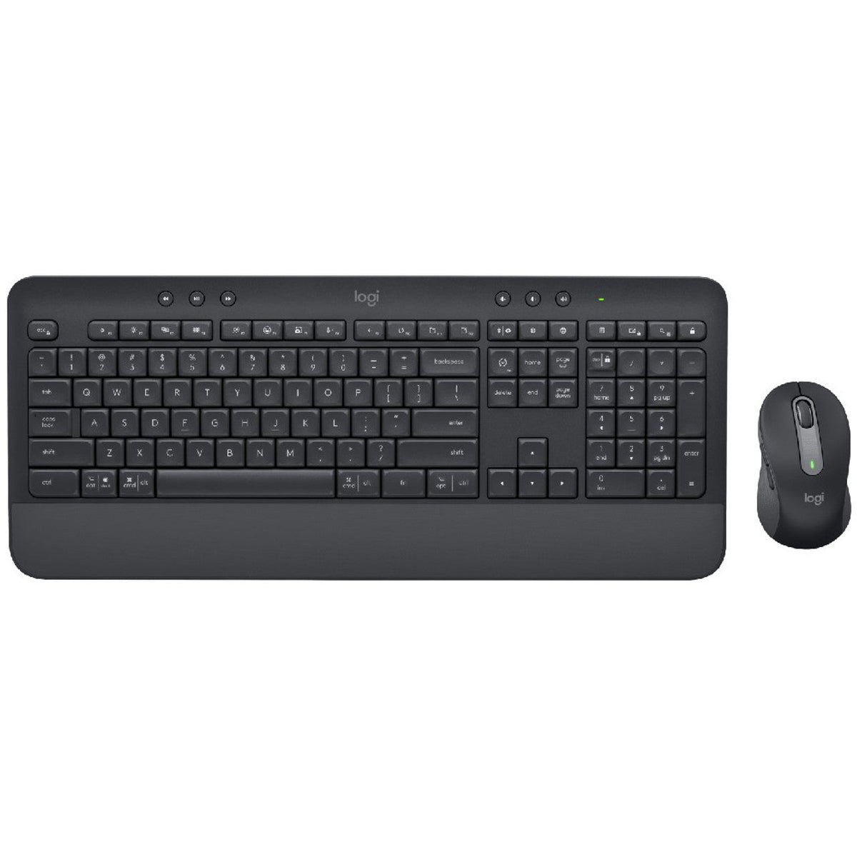 Logitech Signature MK650 Keyboard Mouse Combo For Business Graphite ...