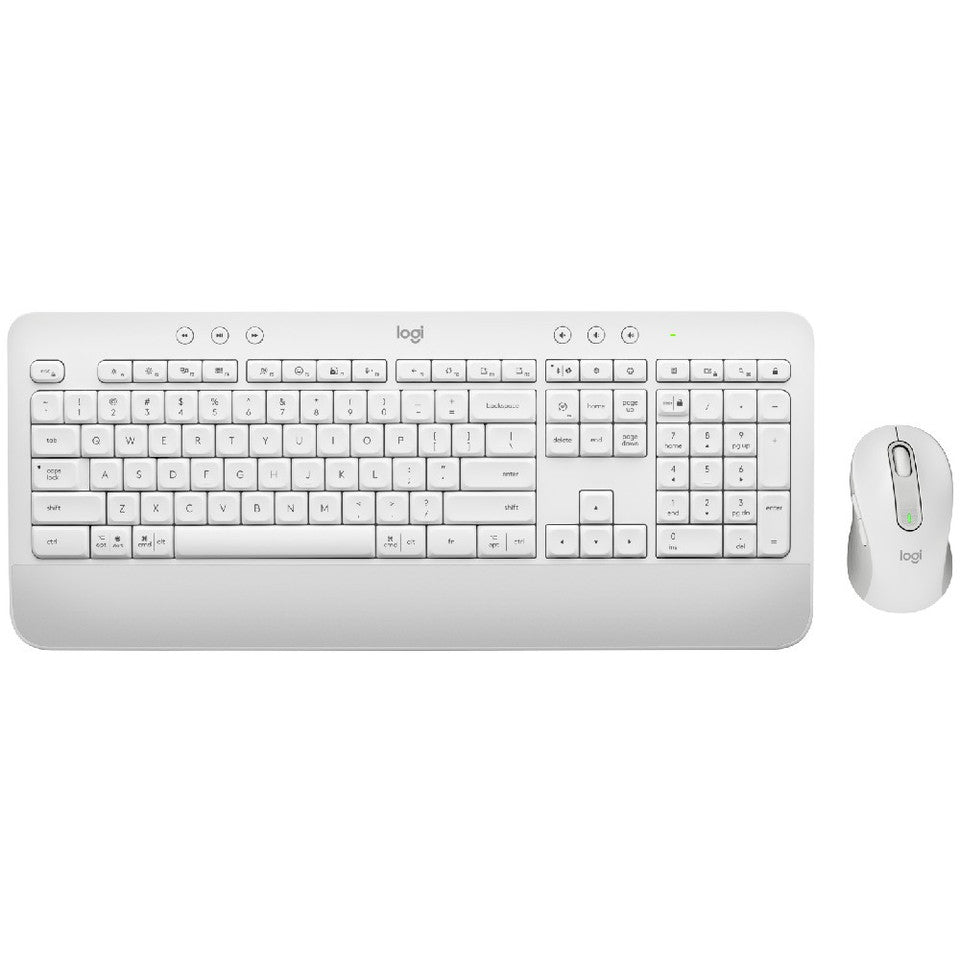 Logitech Signature MK650 Keyboard Mouse Combo For Business Off-White ...