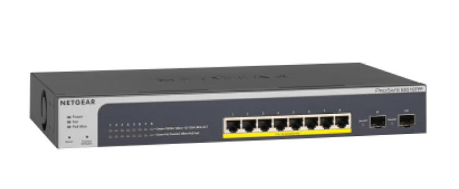 NETGEAR 10-Port Gigabit Ethernet Smart Managed Pro PoE Switch – SourceIT
