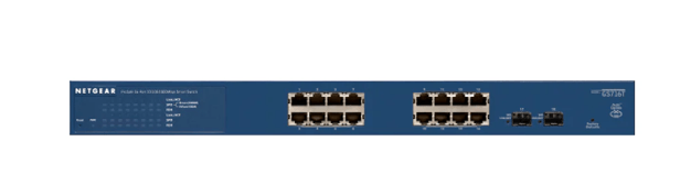 NETGEAR 16-Port Gigabit Ethernet Smart Managed Pro Switch (GS716T-300A ...