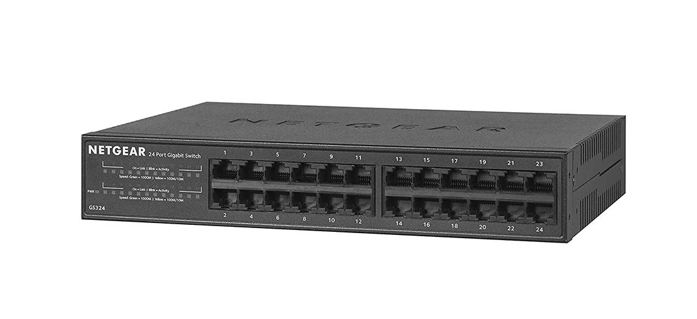 NETGEAR 24-Port Gigabit Ethernet Unmanaged Switch (GS324-200EUS) – SourceIT