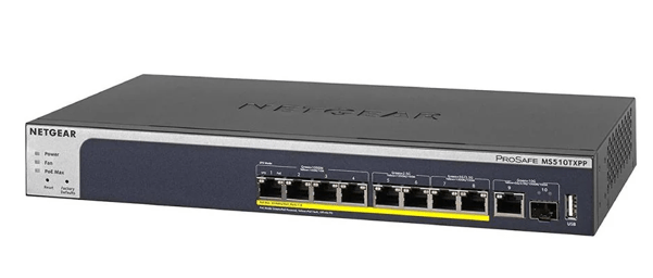 NETGEAR MS510TXPP 10-Port Multi-Gigabit/10G Managed PoE Switch – SourceIT