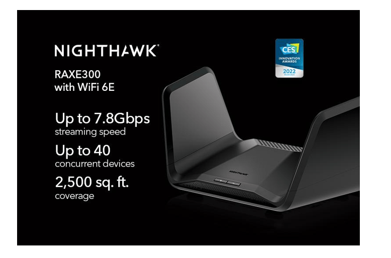 NETGEAR Nighthawk Tri-Band WiFi 6E AXE7800 Router – SourceIT