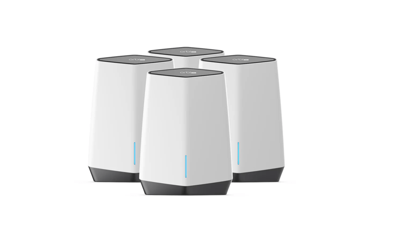 NETGEAR Orbi Pro WiFi 6 AX6000 Tri-Band Mesh WiFi System 2pcs (SXK84 ...