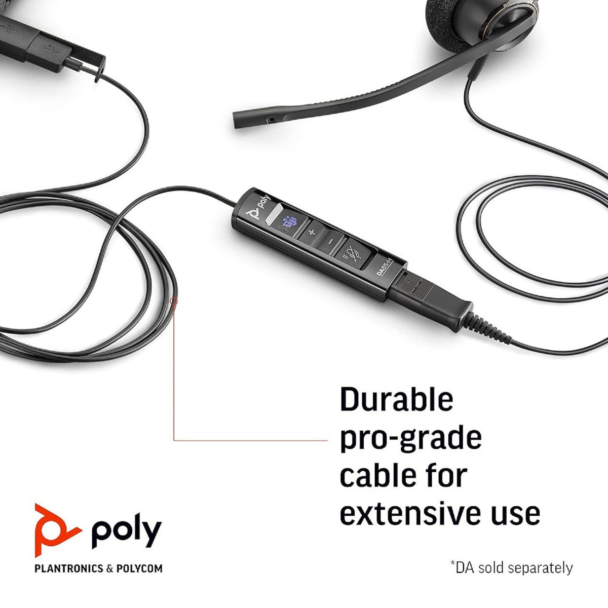 Poly EncorePro 520 QD Stereo Noise Cancelling Headset – SourceIT