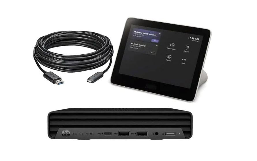 Poly Microsoft Teams Room Base Kit HP Mini PC (9J6B8AA) – SourceIT