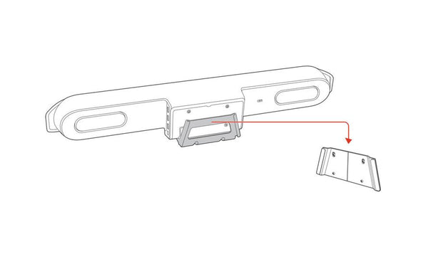 Poly Studio X52/V52 Wall Mount (875L8AA) - SourceIT – SourceIT