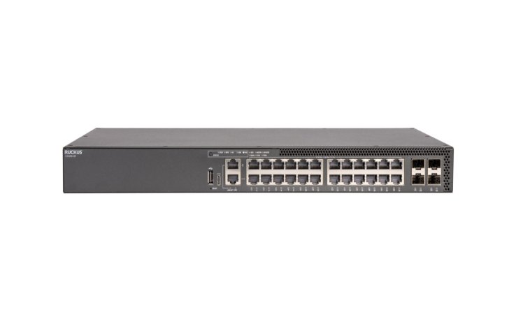 Ruckus 48-Port PoE 370W Access Switch 4x25G SFP28 (ICX8200-48P) – SourceIT