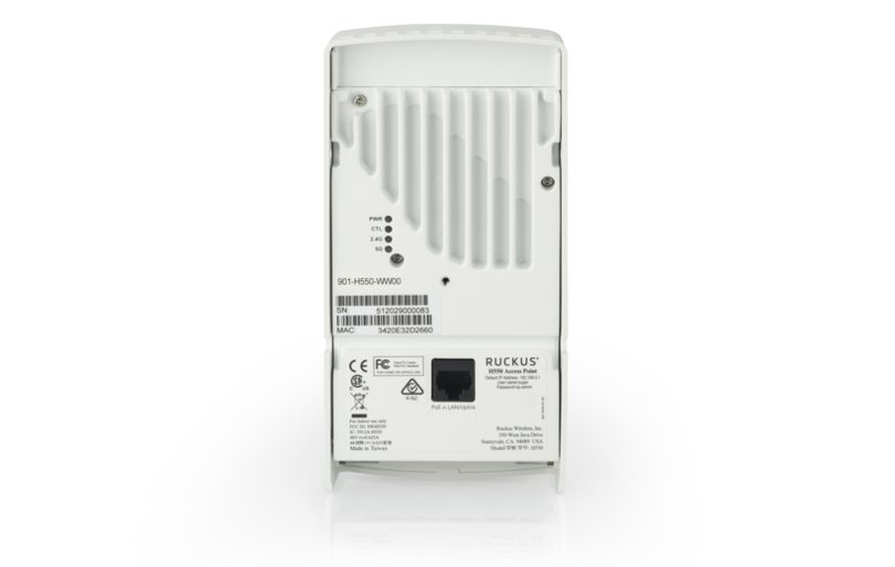 Ruckus H550 High‑End Wall‑Mount Wi‑Fi 6 Indoor AP – SourceIT