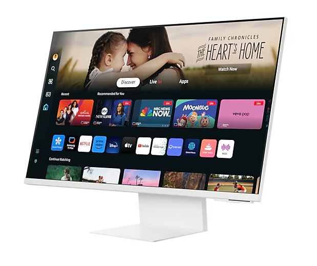 Samsung 32-inch Smart Monitor M8 M80D UHD White – SourceIT