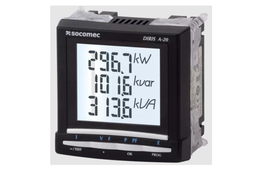 Socomec Multifunction meter DIRIS A-20 – SourceIT