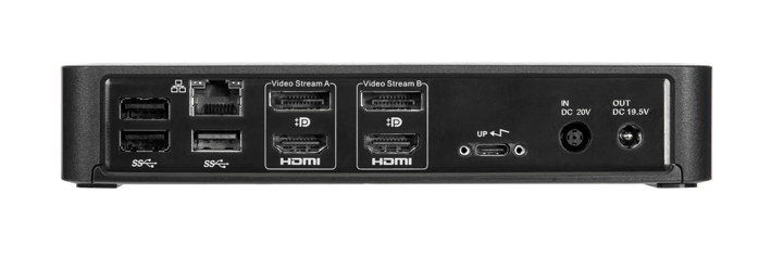 Targus Dual 4K DisplayLink Docking Station with 100W (DOCK182USZ-80 ...