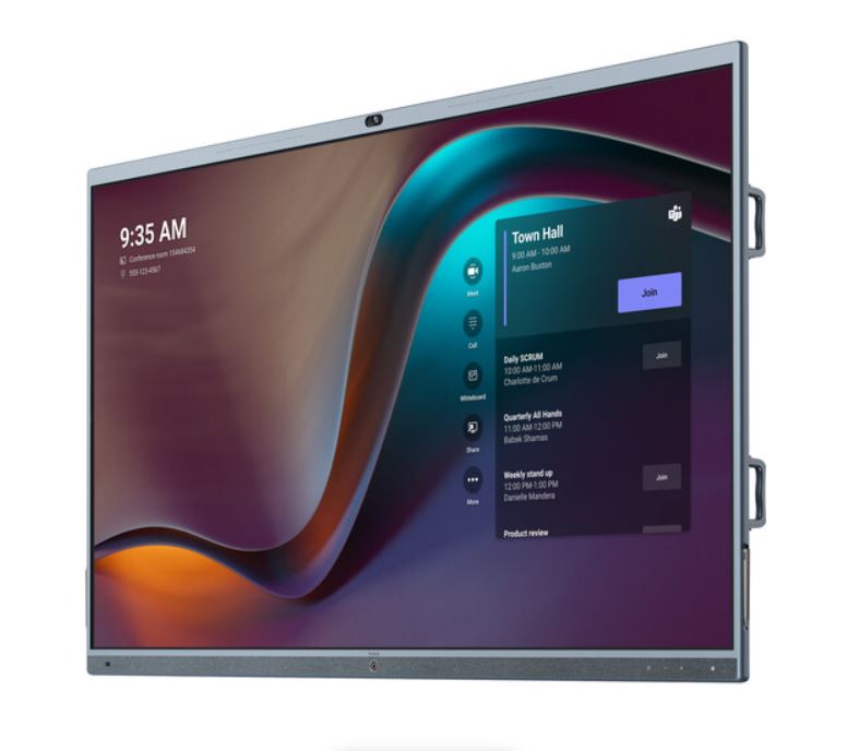 Yealink 65" MeetingBoard UHD 4K LED Touchscreen Display White (MB65-A0 ...