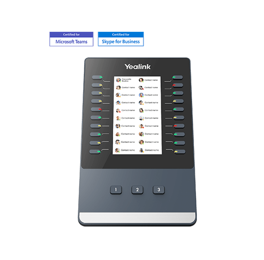 Yealink EXP50 Color-screen Expansion Module (1300033) – SourceIT