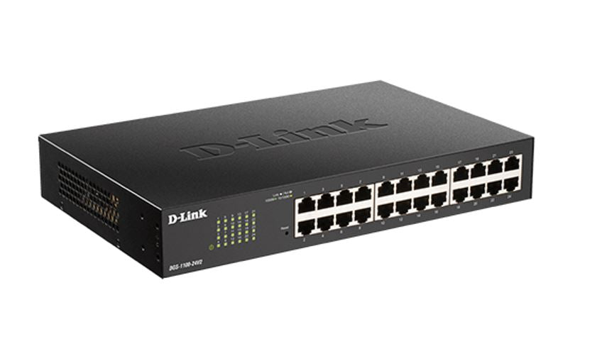 D-Link 24-Port Gigabit Smart Managed Switch (DGS-1100-24V2) – SourceIT
