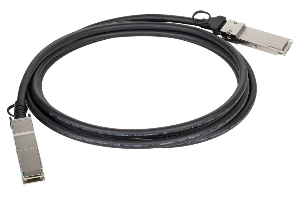 D-Link 40G QSFP+ to SFP+ 3 m Direct Attach Stacking Cable (DEM-CB300QX ...