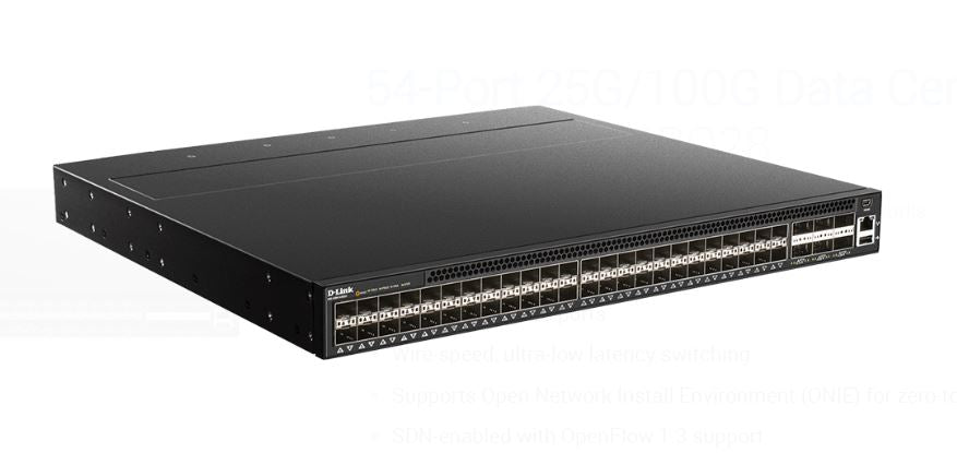 D-Link 54-Port 25G/100G Data Center Switch (DQS-5000-54SQ28) – SourceIT