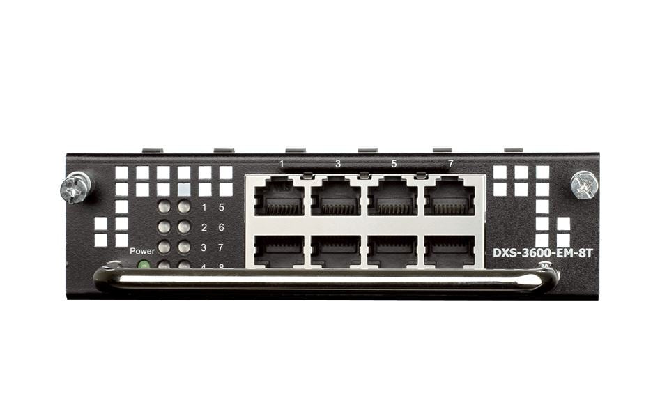 D-Link 8-Port 1000BASE-T Expansion Module for DXS-3600 – SourceIT