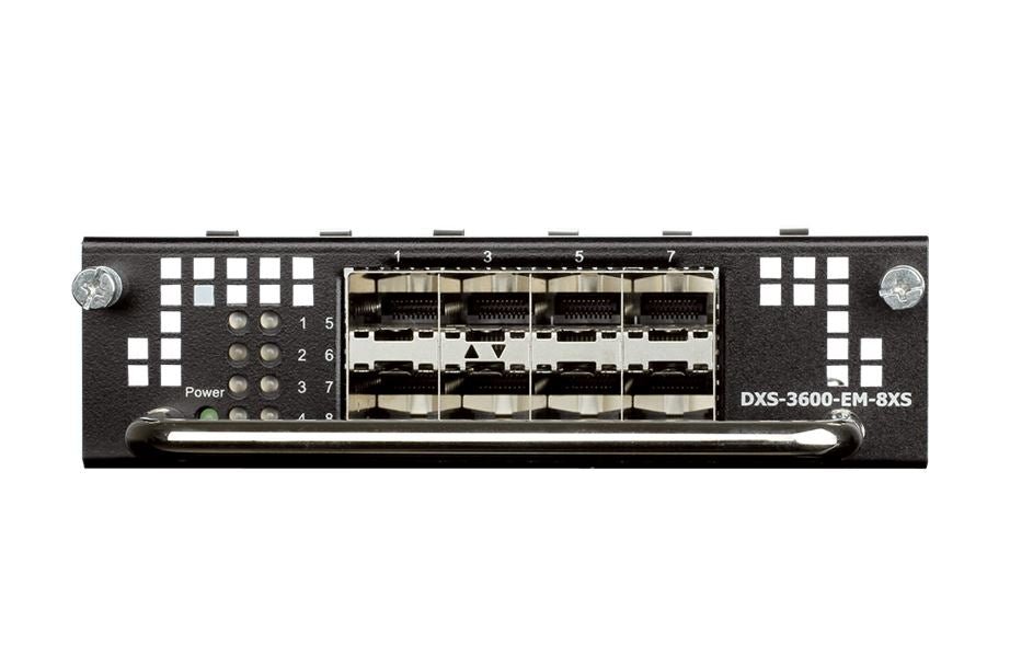 D-Link 8-Port 10G SFP+ Expansion Module for DXS-3600 (DXS-3600-EM-8XS ...