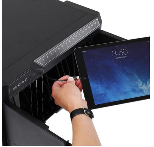 Ergotron Tablet Management Desktop 16 For Apple iPad (DM16-1024-3 ...
