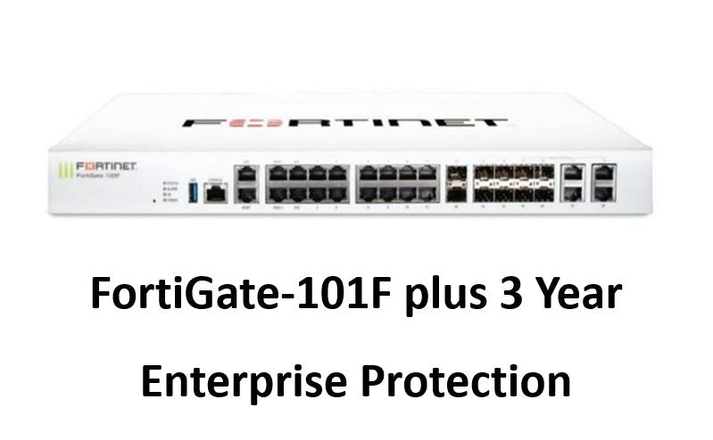 Fortinet FortiGate-101F 24x7 FortiCare & FortiGuard (FG-101F-BDL-811-1 ...