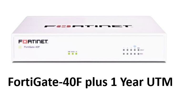 Fortinet FortiGate-40F Hardware + 24x7 FortiCare (FG-40F-BDL-950-12 ...