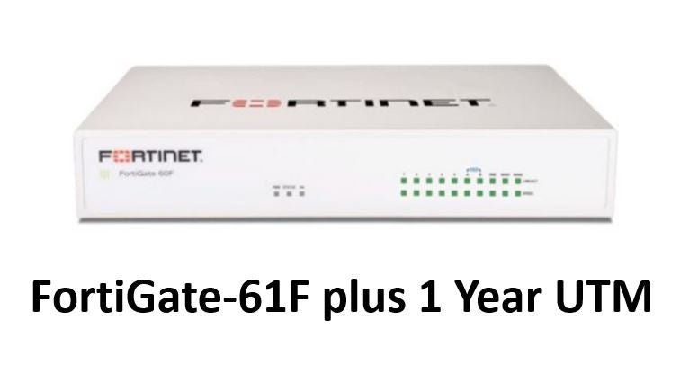 Fortinet FortiGate-61F 24x7 FortiCare & UTM Protection (FG-61F-BDL-950 ...