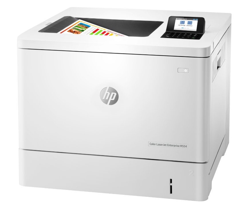 HP Color LaserJet Enterprise M554dn A4 Color Printer (7ZU81A) – SourceIT