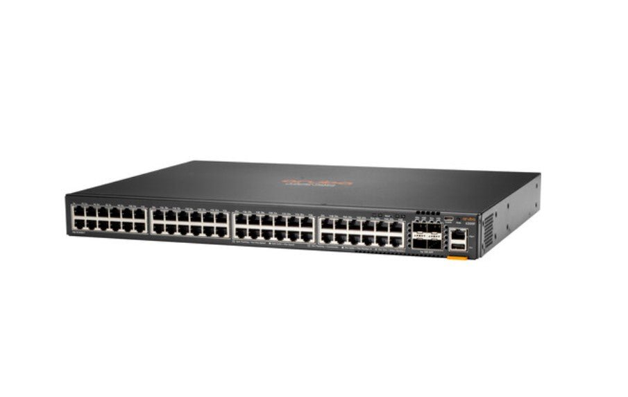 HPE Aruba 6200 48 Port 740W PoE+ Gigabit Managed Network Switch with S ...