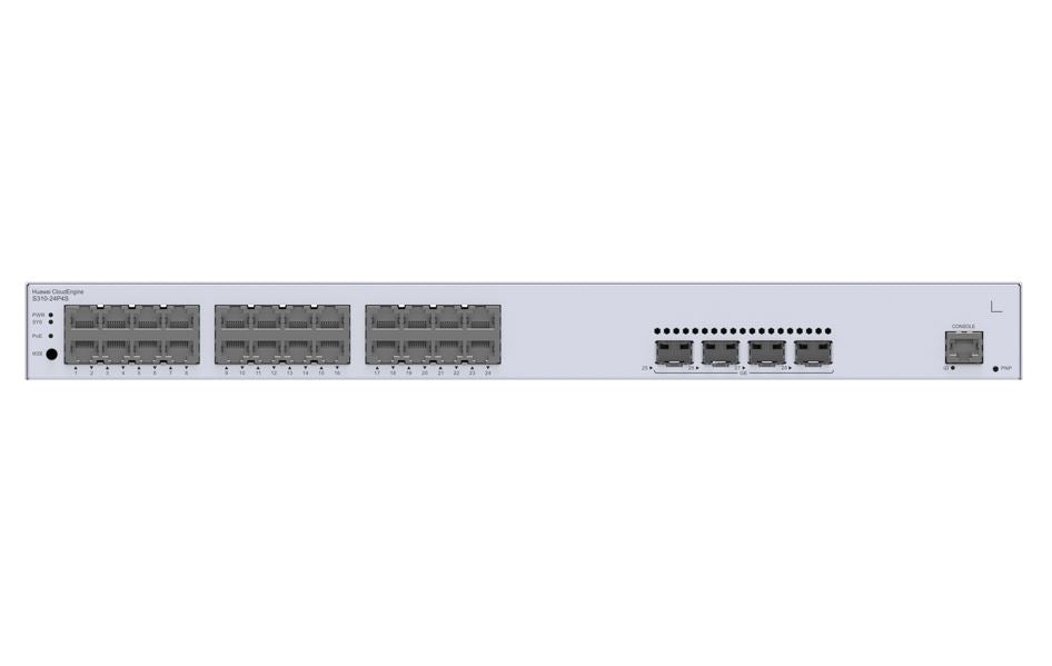 Huawei Switch S310-24P4S 24*GE ports, 4*GE SFP ports, PoE+, AC power ...