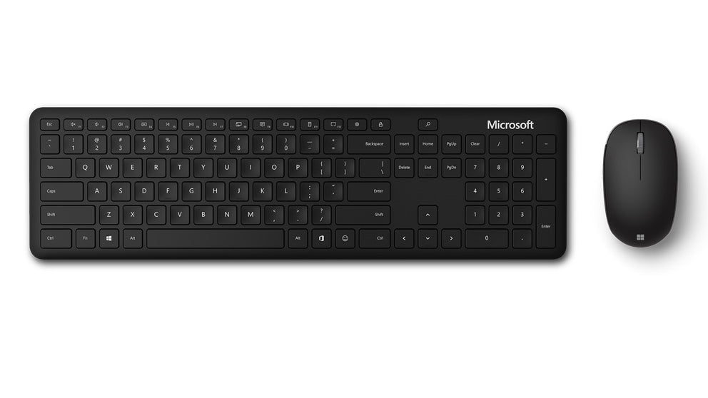 Microsoft Bluetooth® Desktop Bluetooth Combo Black/Glacier – SourceIT