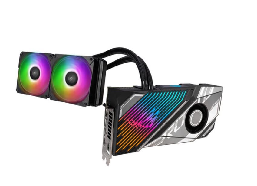 NVIDIA ASUS GeForce RTX 4090 Republic of Gamers Strix LC OC Graphics C ...
