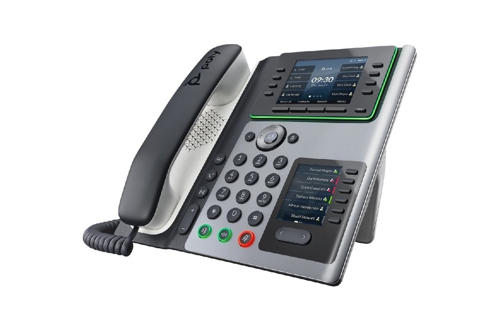 Poly Edge E450 Desktop Business IP Phone (82M90AA) – SourceIT