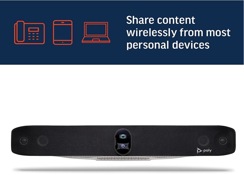 Poly Studio X70 Video Bar for Large Conference Rooms | SourceIT – SourceIT