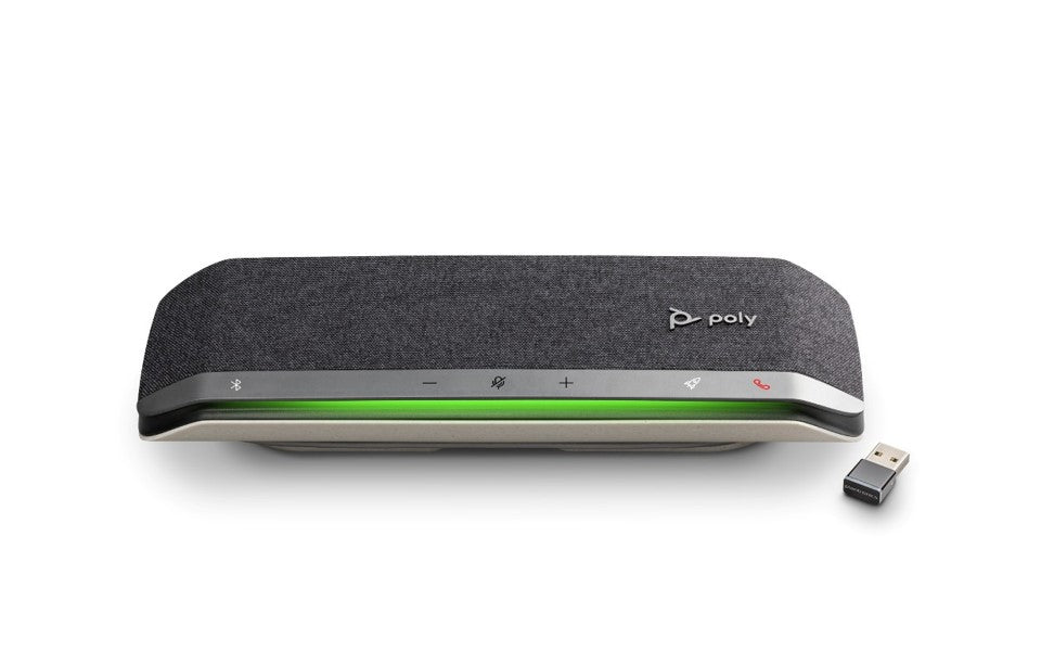 Poly Sync 40+ Wireless Conference Speakerphone MS Teams , USB-A and C ...