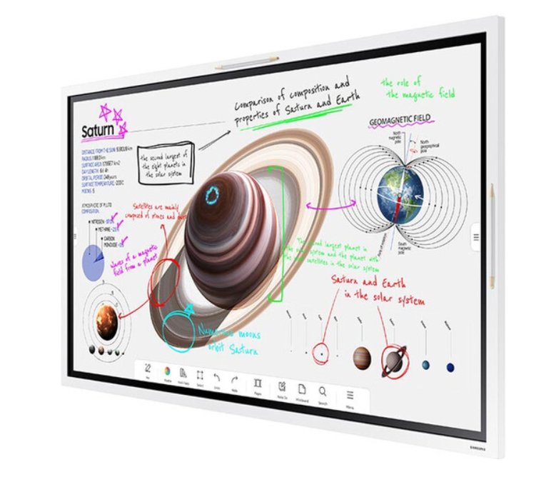 Samsung WM85B Flip Pro 85" 4K Interactive Touchscreen Display (LH85WMB ...